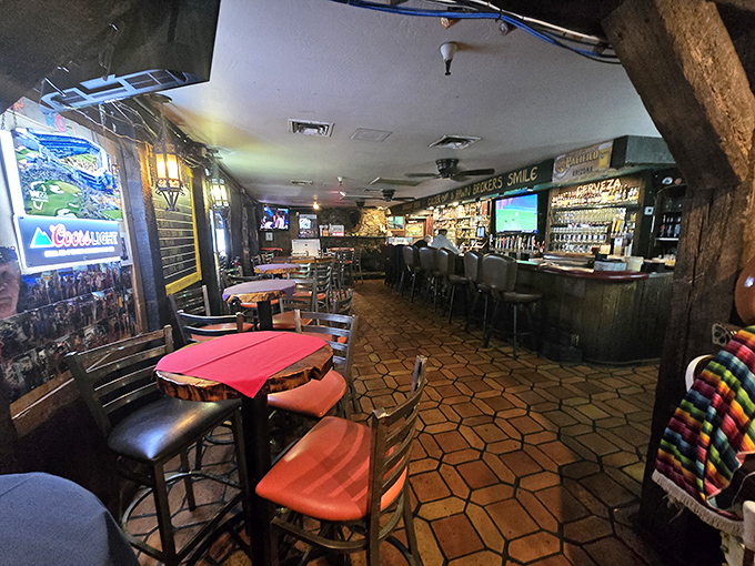 Where tequila meets tradition&mdash;this cozy bar area with its terra cotta floors has witnessed countless toasts, tales, and "just one more" margaritas.