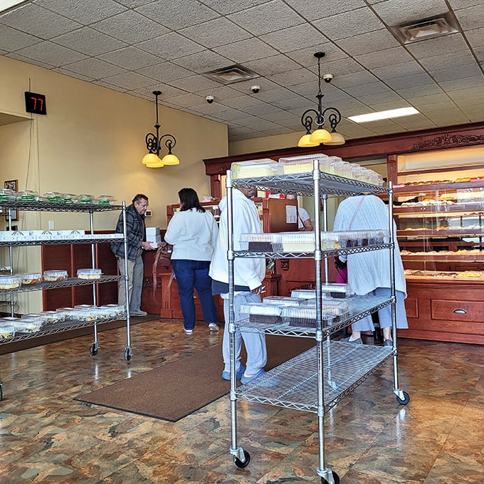 Inside, time stands still as customers patiently wait their turn. The anticipation is part of the experience, like the opening notes of your favorite song.