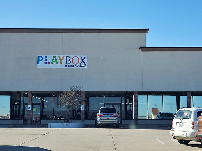 Playbox Indoor Playland: where Oklahoma's unpredictable weather doesn't stand a chance against the determined parent seeking climate-controlled salvation for energetic youngsters.