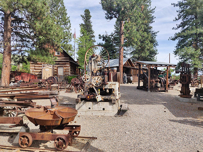 Rusty mining equipment tells stories of grit and determination, reminding us that Wi-Fi wasn't always considered a basic necessity.