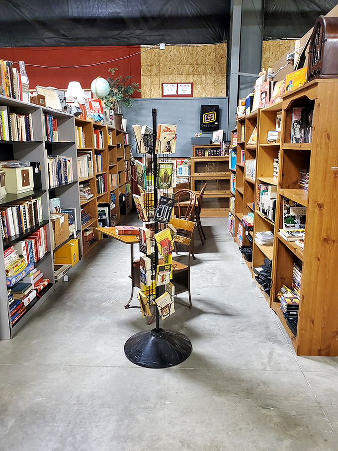 Literary heaven awaits between these shelves. Find that forgotten childhood favorite or discover someone else's handwritten notes in the margins.