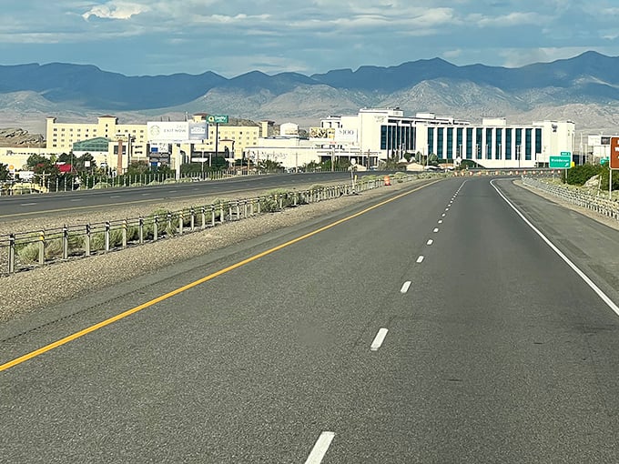 Driving into town feels like discovering an oasis &ndash; mountains frame the skyline while casino resorts promise entertainment without big-city price tags.