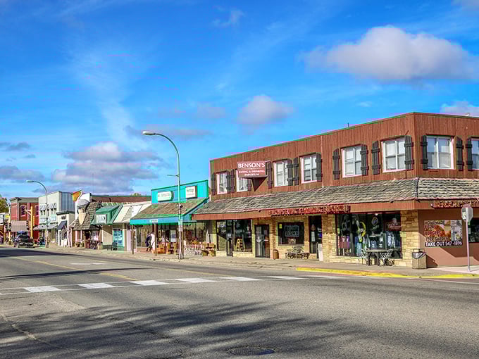 Downtown Walker isn't trying to be Times Square, and thank goodness for that. This is Main Street America at its most authentic and inviting.
