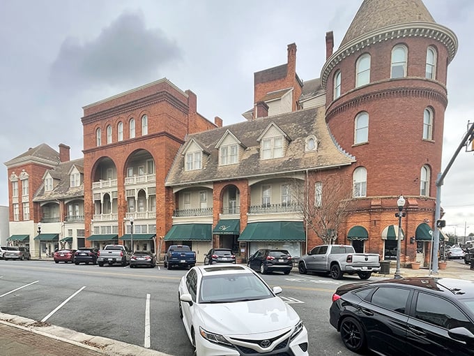 The Windsor Hotel stands like a Victorian grande dame watching over downtown, its iconic turret a reminder that they built things to last&mdash;and impress&mdash;in 1892.