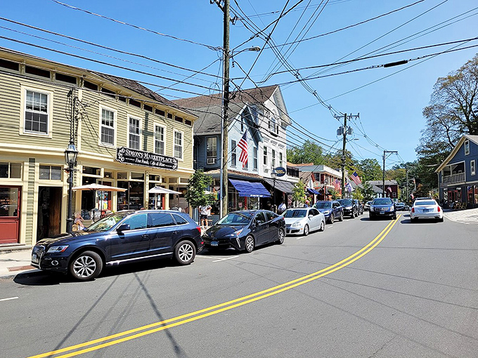 Downtown Chester proves that power lines and charm can coexist&mdash;where historic buildings house modern treasures and parking spots are considered prime real estate.