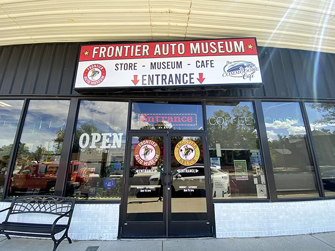 "Store - Museum - Cafe" &ndash; the holy trinity of American roadside attractions, promising mechanical marvels with a side of comfort food.