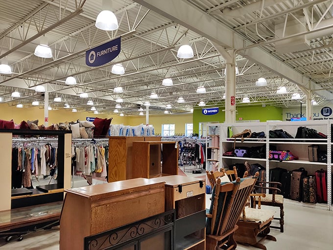 The furniture department could furnish an HGTV show on a ramen noodle budget. That oak desk has stories to tell&mdash;and a price tag that'll make you smile.