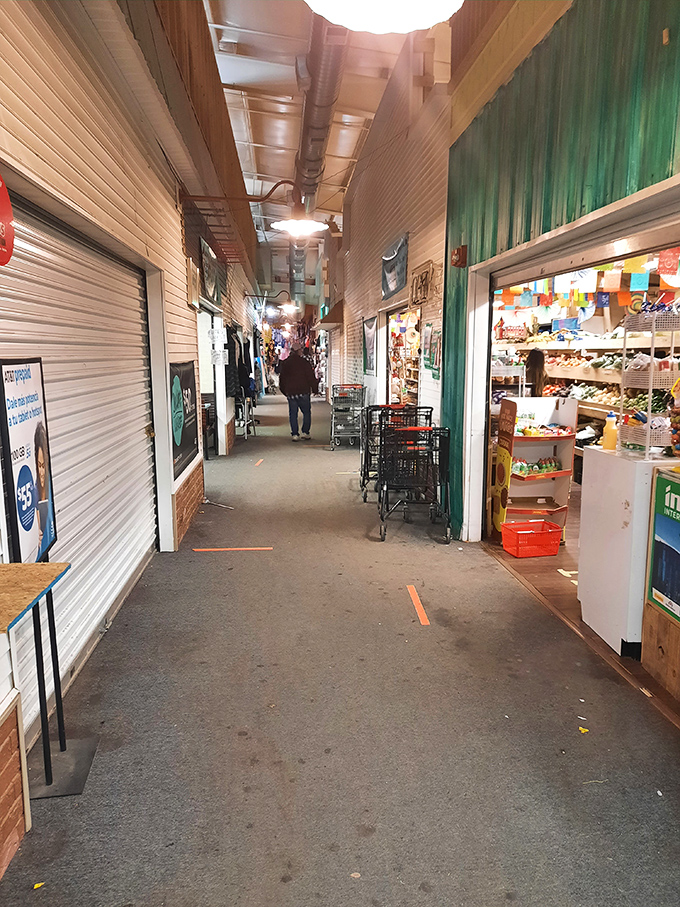 These hallways hold more surprises than a mystery novel, with vendor stalls beckoning around corners.