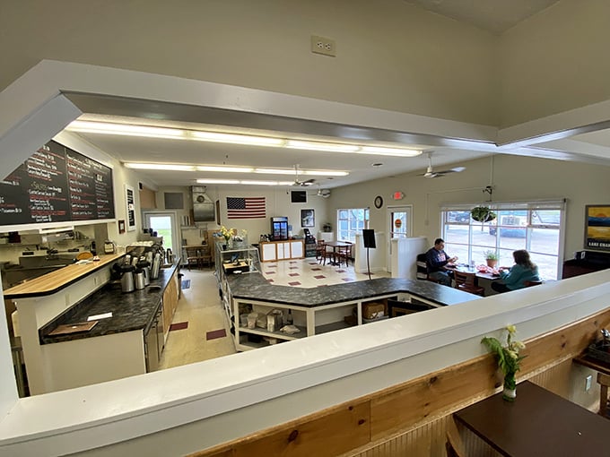 Bright, airy, and unpretentious&mdash;the interior speaks volumes about Vermont dining philosophy: let the food do the talking while you enjoy the comfortable surroundings.