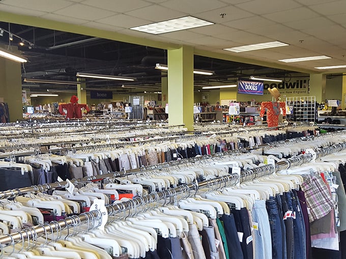 Endless racks of possibility stretch toward the horizon, where yesterday's fashion finds tomorrow's admirers at prices that won't pillage your wallet.