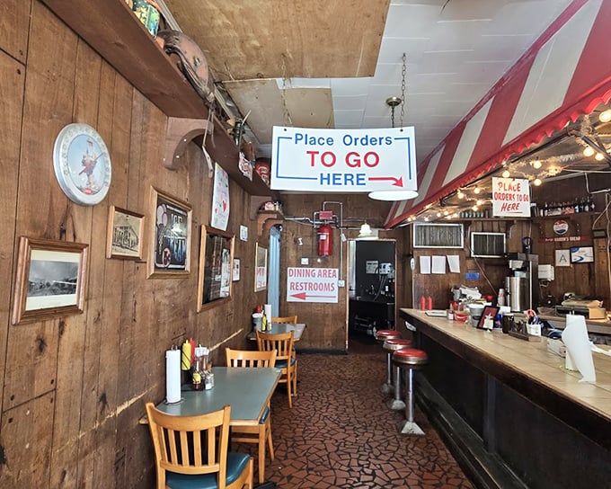 Step inside and time stands still&mdash;wooden paneling, vintage photos, and a counter that's heard more Mississippi stories than a front porch rocking chair.