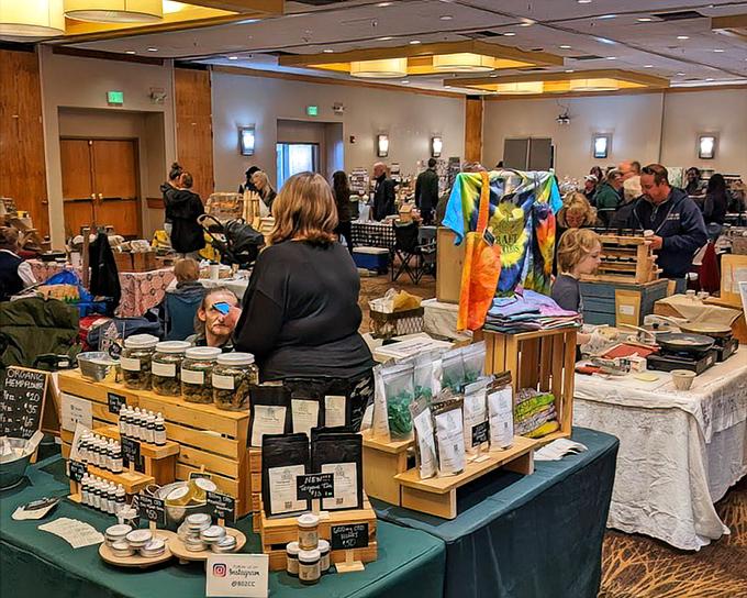 Winter doesn't stop Vermont's food enthusiasts&mdash;they simply move the feast indoors, creating a cozy marketplace where maple meets artistry.