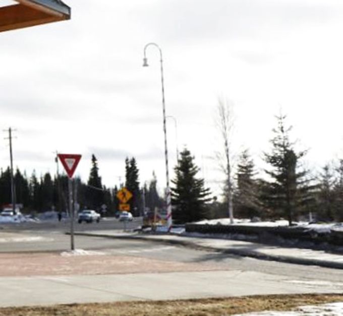 Winter transforms North Pole's streets into the snow globe scene you always imagined. Just add reindeer and you've got yourself a holiday card.
