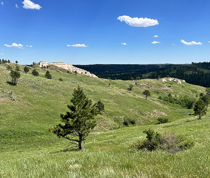 Who needs the Alps? Nebraska's Pine Ridge region delivers dramatic landscapes that would make Julie Andrews spin with delight.
