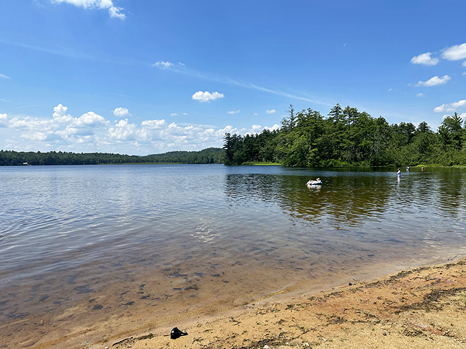Summer simplicity at its finest&mdash;clear water, sandy shores, and that "I should have taken the whole week off" feeling.