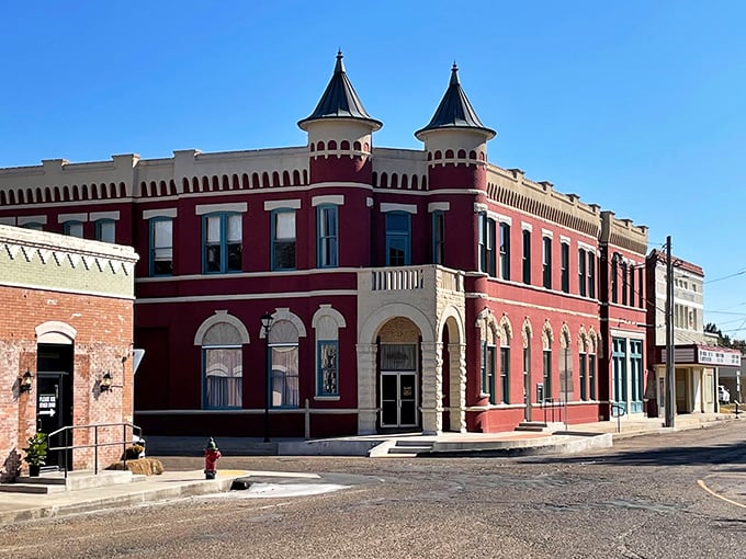 Abbeville's historic buildings stand like proud time travelers, their brick facades telling stories of generations past.