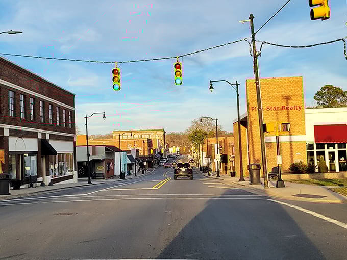 Downtown Asheboro, North Carolina: Classic small-town charm on a sunny day. Ready to explore the heart of Randolph County!