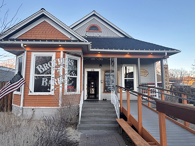 Brothers Barbecue's charming Victorian house hides a smoky secret. This isn't your grandma's house&mdash;unless your grandma was a pitmaster!
