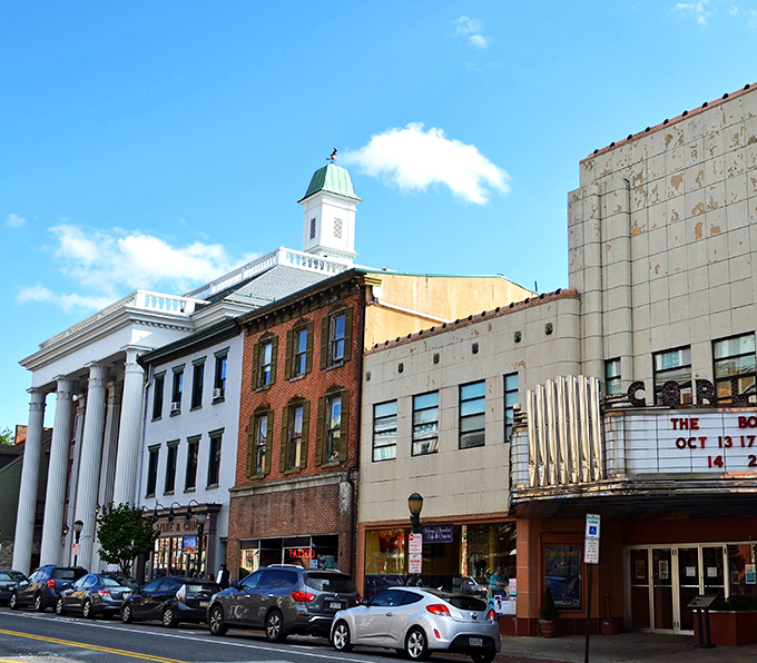 Carlisle's downtown looks like it was designed by someone who believed cars were just a passing fad. They might have been right!