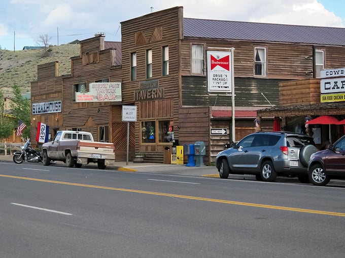 Dubois' wooden storefronts look straight out of a Western movie &ndash; just park your horse and mosey on in!