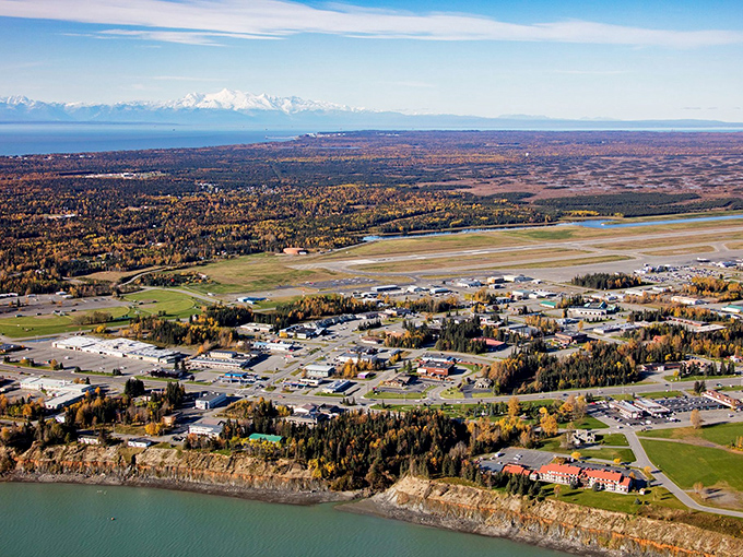 Kenai's stunning aerial view showcases why anglers worldwide dream of casting a line here &ndash; world-class fishing meets affordable living.