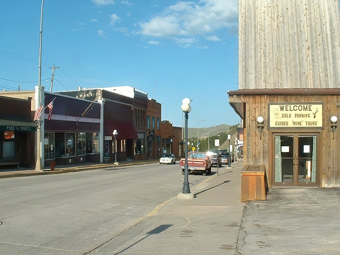 Lead's historic downtown showcases beautiful historic architecture against the backdrop of Black Hills pine, a perfect marriage of human craftsmanship and natural splendor.