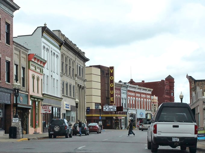 Manistee's Main Street serves up brick and mortar history with a side of small-town charm that never goes stale.