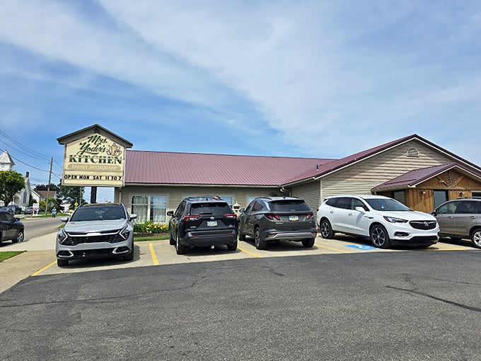 Mrs. Yoder's Kitchen beckons with the promise of meals that would make your grandmother jealous&mdash;and your cardiologist concerned.