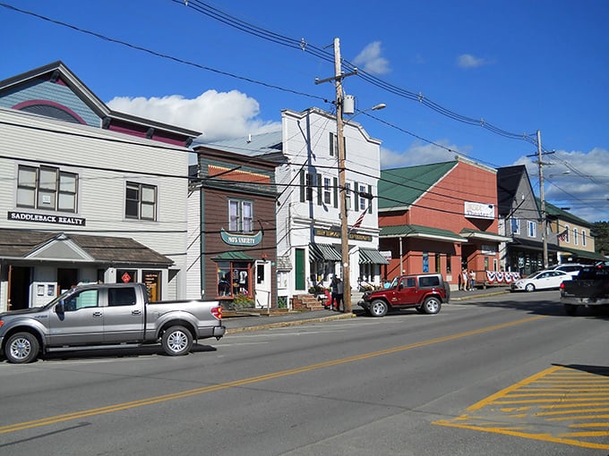 Rangeley's classic Main Street offers small-town charm with mountain backdrops that millionaires would envy but retirees can afford.