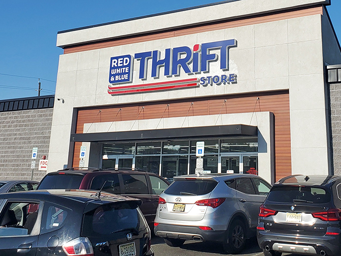 Red, white, and blue never looked so patriotic &ndash; or so budget-friendly for treasure hunters.