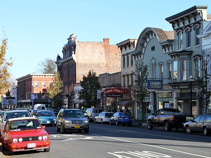 Saugerties' historic main street whispers stories of the past while offering modern comforts at small-town prices.