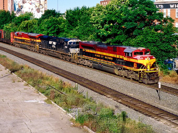 Shreveport's colorful train brings commerce and connection to the city – the original social network, just with more whistles and less drama.