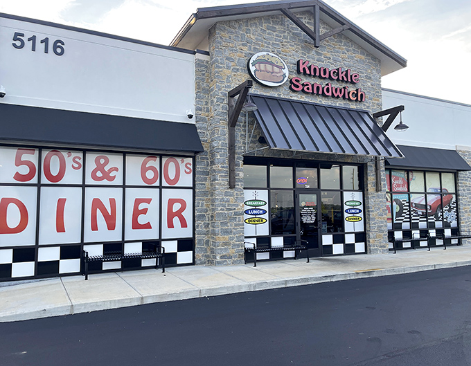 The Knuckle Sandwich's 50s-style facade isn't kidding around &ndash; this place delivers a flavor punch that'll leave you happily dazed.