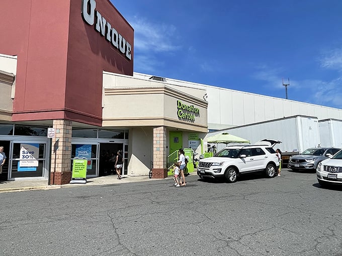 Unique lives up to its name with this sprawling Falls Church location. The "Donation Center" sign might as well read "Drop Off Your Stuff, Take Home Someone Else's Treasures!"