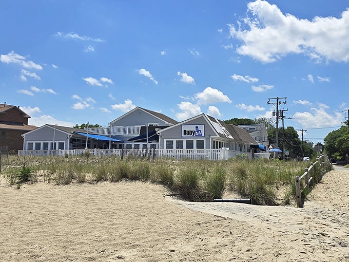 Buoy 44's beachfront charm isn't trying to impress anyone, which is exactly why it impresses everyone who discovers it.