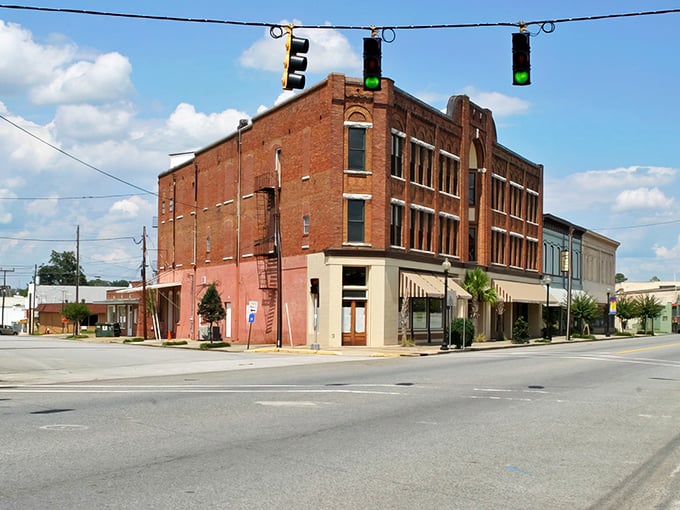 Waycross's sturdy brick architecture anchors the downtown district. These buildings have weathered economic storms while keeping prices reasonable.