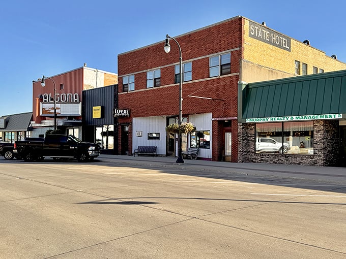 The State Hotel stands as a reminder of when travelers arrived by train and small-town hospitality wasn't just a marketing slogan.