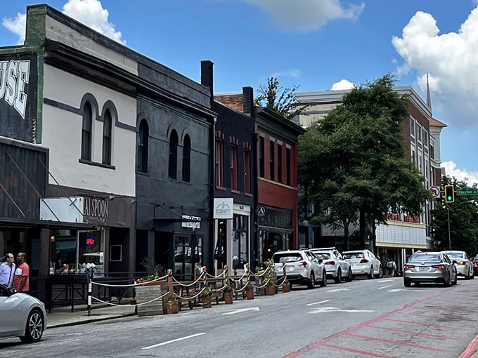 Classic southern architecture meets college town vibrancy in Athens, where every brick building has witnessed countless student adventures.