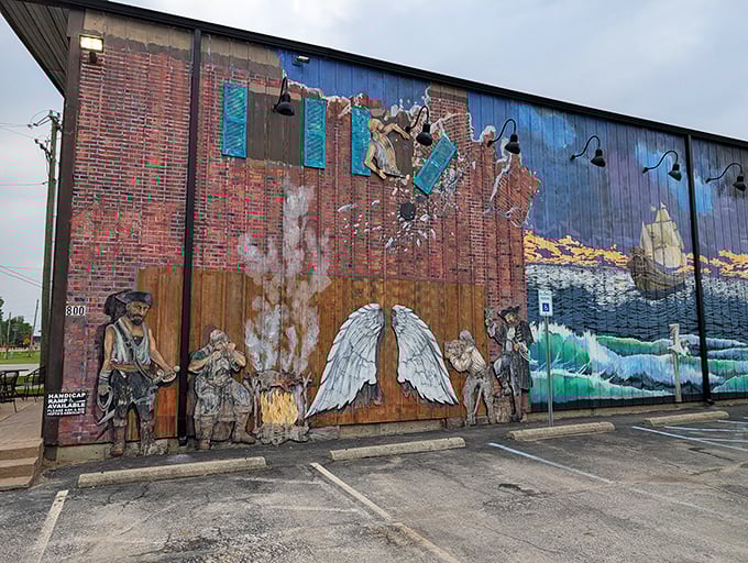 That beautiful mural isn't just art - it's a promise that creativity and passion flow through everything they do.