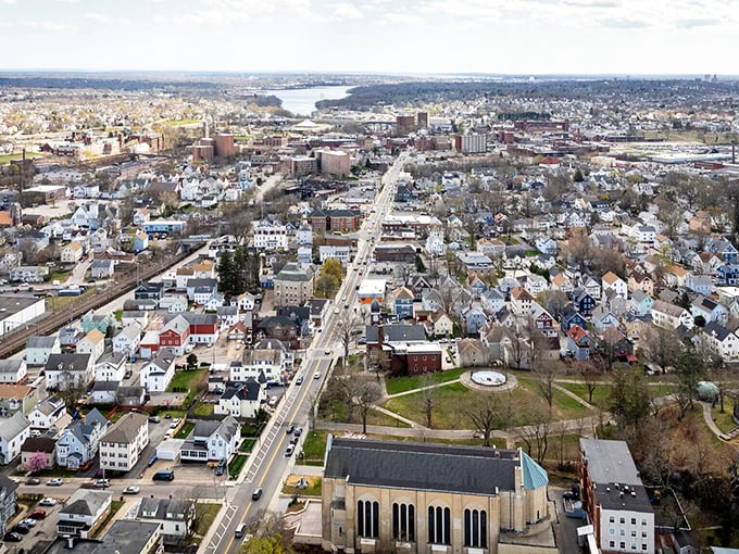 Central Falls' mill buildings showcase the raw beauty of honest American industrial architecture at work.