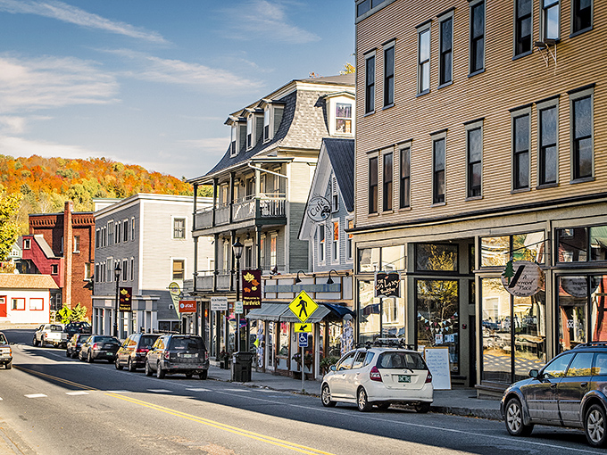 Fall in Hardwick paints the town in nature's finest palette, creating a backdrop that makes even ordinary errands feel magical.