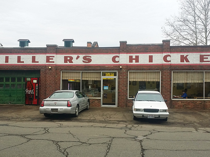 No frills, no fuss, just phenomenal fried chicken. Miller's timeless red lettering is Athens' equivalent of a culinary bat signal.