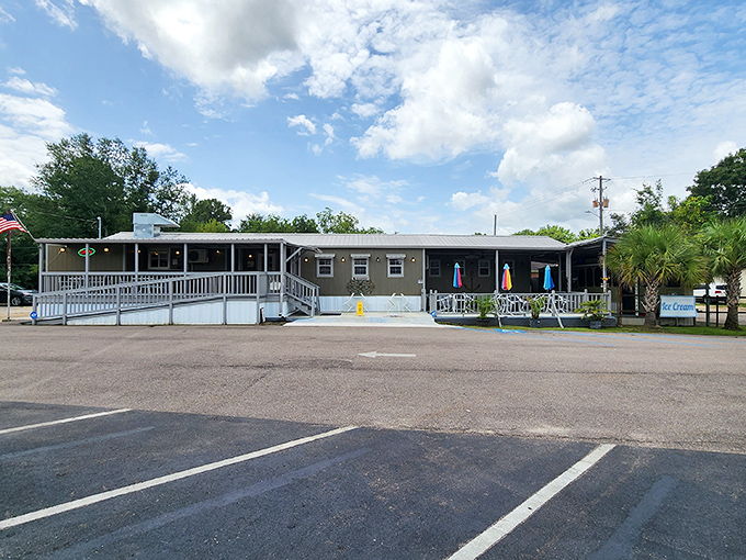 Daytime at Mr. Fish means locals are already lining up for that catfish &ndash; the kind that makes you forget your table manners.