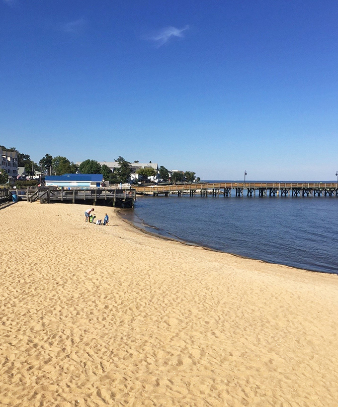 North Beach's pristine shoreline offers what Ocean City can't &ndash; actual space to spread your beach towel without touching a stranger's cooler.