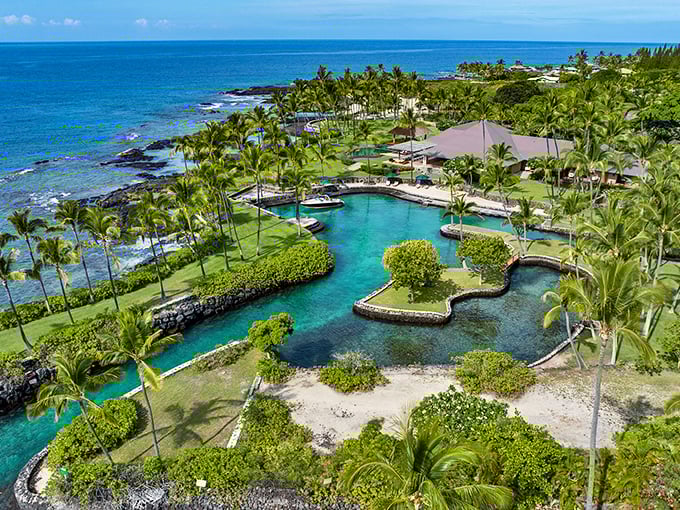 Where turquoise waters meet resort luxury. I'd happily trade my return ticket for another day at this oceanfront paradise.