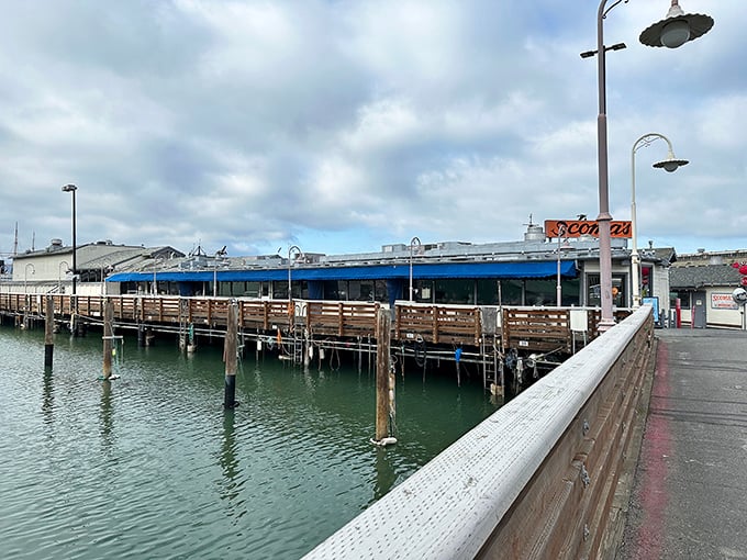 Perched over the bay, Scoma's looks like it could float away at high tide. Their cioppino, however, keeps it firmly anchored in SF's culinary map.