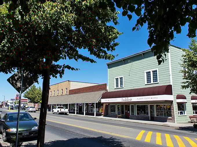 Small-town charm with big sky energy&mdash;Sequim's walkable downtown invites leisurely afternoon strolls.