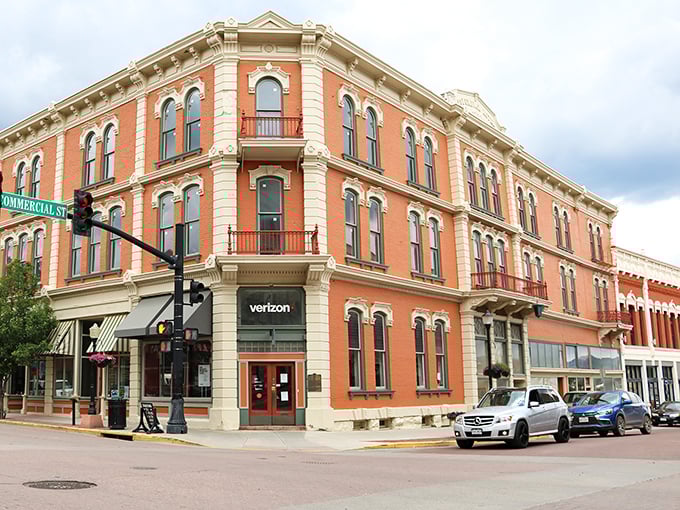 Vintage brick buildings give Trinidad's downtown the feel of stepping into a living history book.