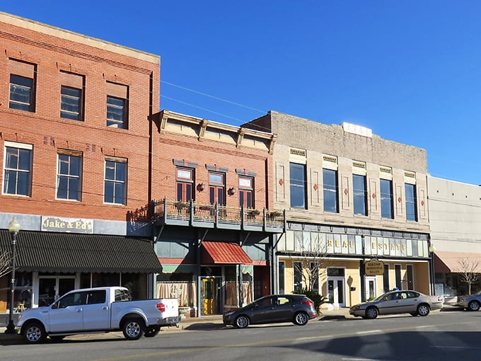 Waycross's historic storefronts create a postcard-perfect downtown scene. Window shopping here costs nothing but delivers priceless small-town vibes.