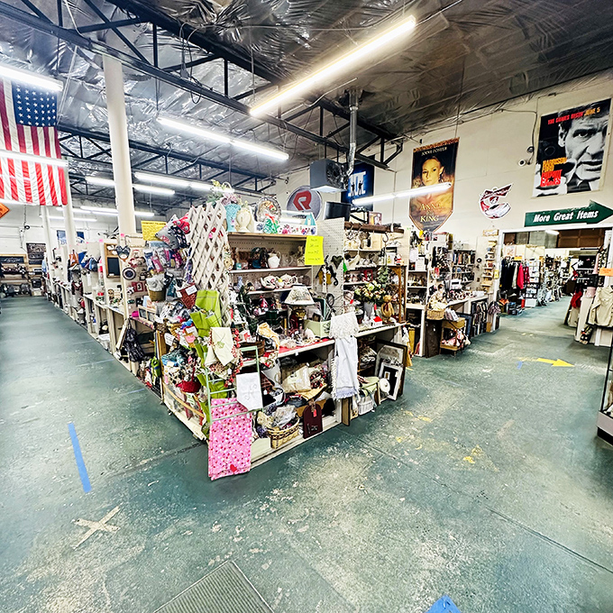 Inside Yankee Flea Market, where yesterday's memories become today's discoveries among packed vendor stalls.